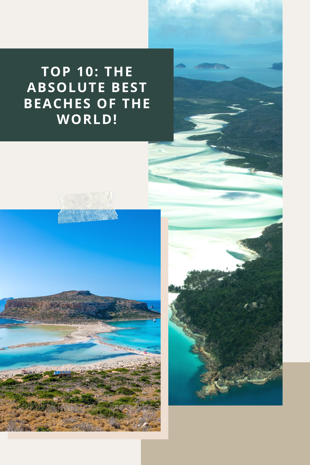 Top 10: the absolute best beaches of the world! - Must visit in 2022