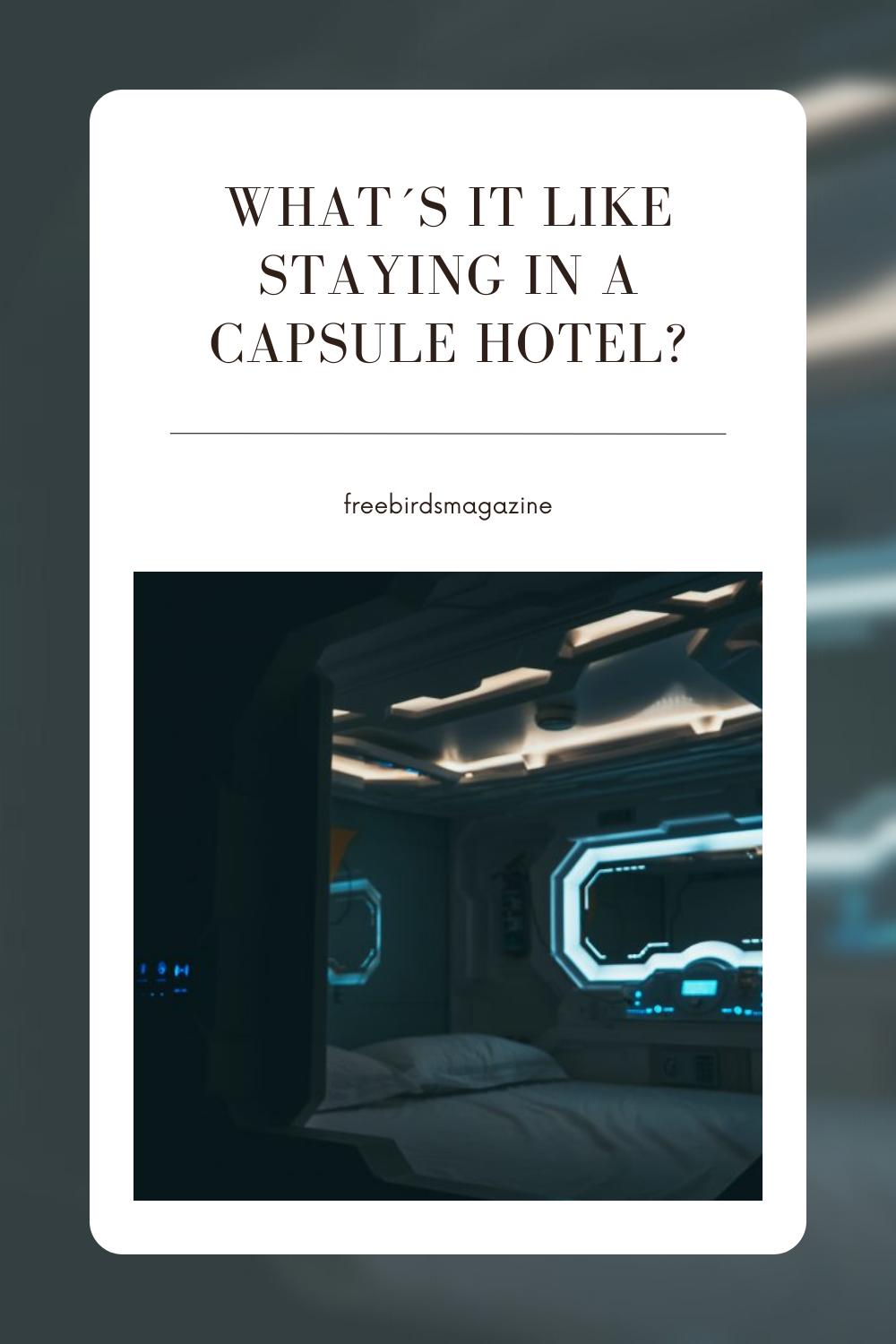 What´s it like staying in a capsule hotel? - Yellow Capsule Cancun